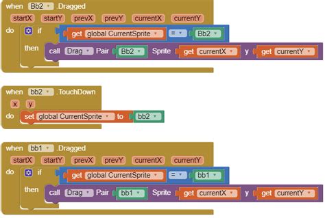AI Inventor Forum News Dragging And Placing Sprites