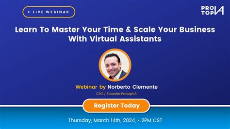 Protopva 📣join Us This Thursday For Our Free Webinar On Leveraging