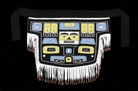 Chilkat Apron Dancing With The Supernatural Being Under The Sea