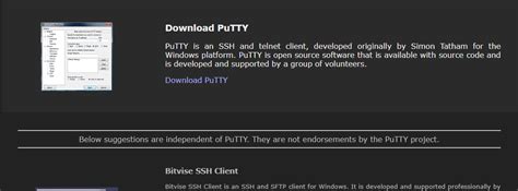 How To Download Putty Ssh Client Uwh Support