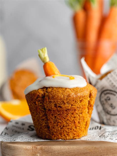 Vegan Carrot Orange Muffins Addicted To Dates