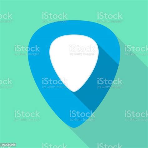 긴 그림자 Plectrum는 Plectrum와 에 대한 스톡 벡터 아트 및 기타 이미지 개념 그림자 Istock
