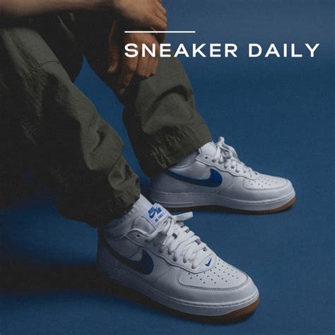 Giày Nike Air Force 1 Low Color Of The Month White Royal Blue