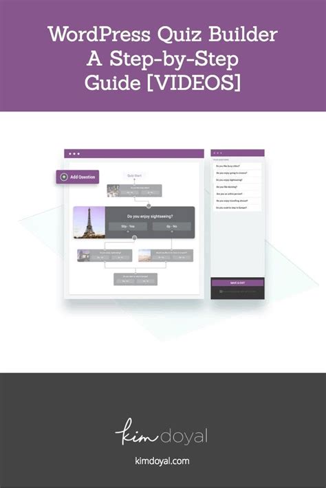Wordpress Quiz Builder A Step By Step Guide Videos Artofit