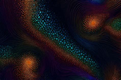 Premium Photo An Abstract Representation Of Neural Patterns In The Form Of A Symphony With