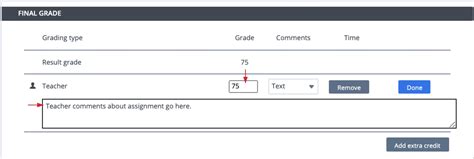 grading — documentation