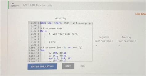 Given The Following C Program And The Mapping Of Chegg
