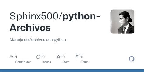 Github Sphinx500python Archivos Manejo De Archivos Con Python