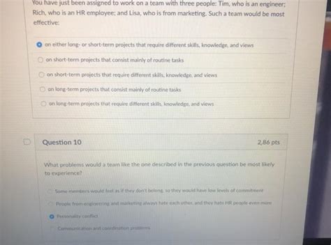Solved You Have Just Been Assigned To Work On A Team With Chegg