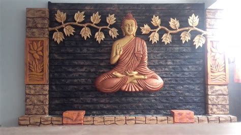 Buddha Metal Art Mural 3d Warehouse