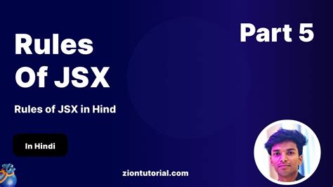Rules Of Writing Jsx Understanding Jsx Rules React Tutorial In