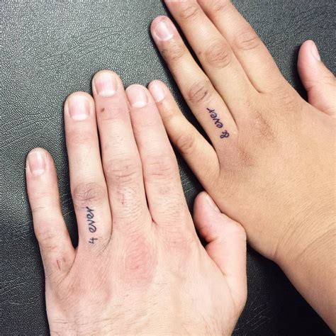16 Wedding Ring Tattoos We Kind Of Love Ring Finger Tattoos Finger