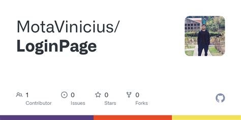 Github Motavinicius Loginpage