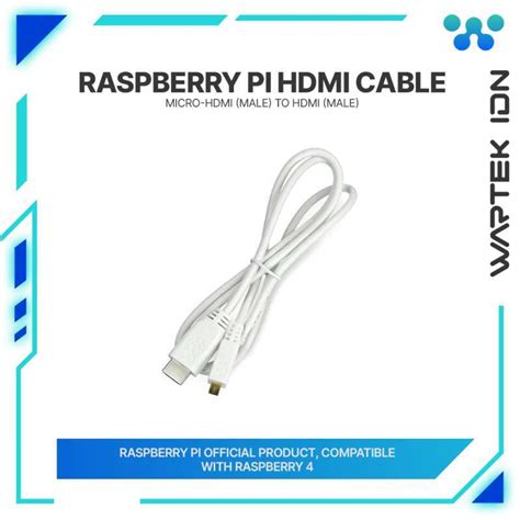 Promo Raspberry Pi Micro Hdmi Male To Hdmi Male Cable Official