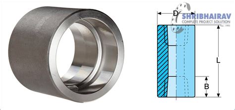 Socket Weld Full Coupling Ss Socket Weld Full Coupling Forged Socket