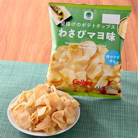 ファミリーマート ファミマル 堅揚げのポテトチップスわさびマヨ味の感想・クチコミ・値段・価格情報【もぐナビ】