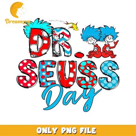 Dr Seuss Day Font Design Png Dr Seuss Cartoon Png Font Design Png