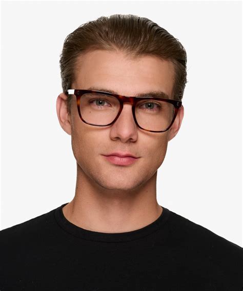 Hugh Square Tortoise Full Rim Eyeglasses Eyebuydirect Canada