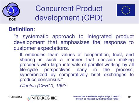 Ppt Concurrent Product Development Towards Dqe Powerpoint