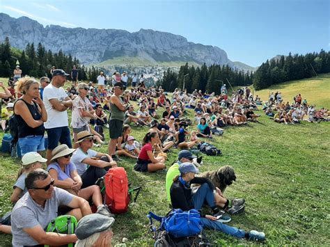 Villard de Lans 2 000 à 2 500 personnes réunies mardi à la Fête de la