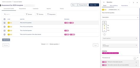 Importing An Assessment Using A Csv File