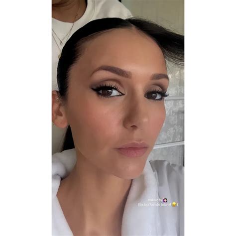 Nina Dobrev Proudly Shares She Did Her Own Makeup For Thirst Trap After