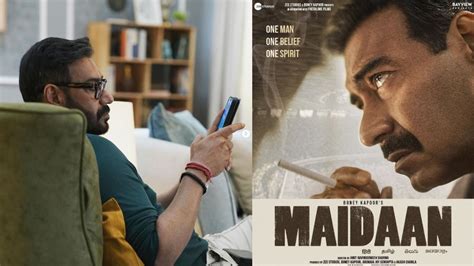 Maidaan Trailer Release Ajay Devgan Chemistry Seen With Football