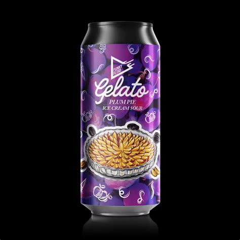 Funky Fluid Gelato Plum Pie Ice Cream Sour