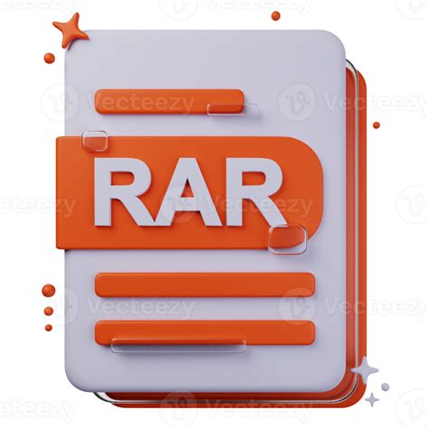 Rar File Format Of D Illustration File Format D Concept D Rendering Png