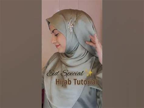 Eid Special Hijab Tutorial | New Hijab Style #hijabstyle #hijabtutorial #eidspecial # ...