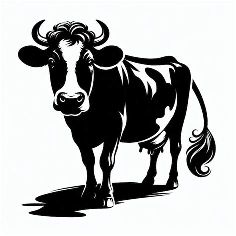 3000 Cow Figure Silhouette Pictures