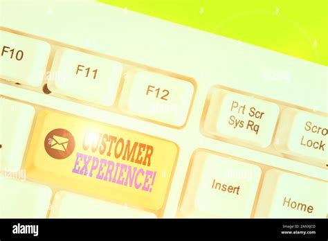 Text Sign Showing Customer Experience Business Photo Text Product Of Interaction Between