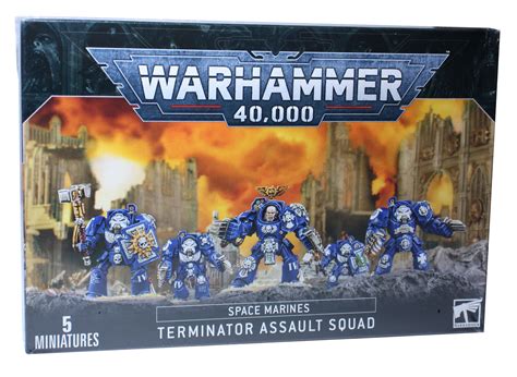 Space Marines Terminator Assault Squad