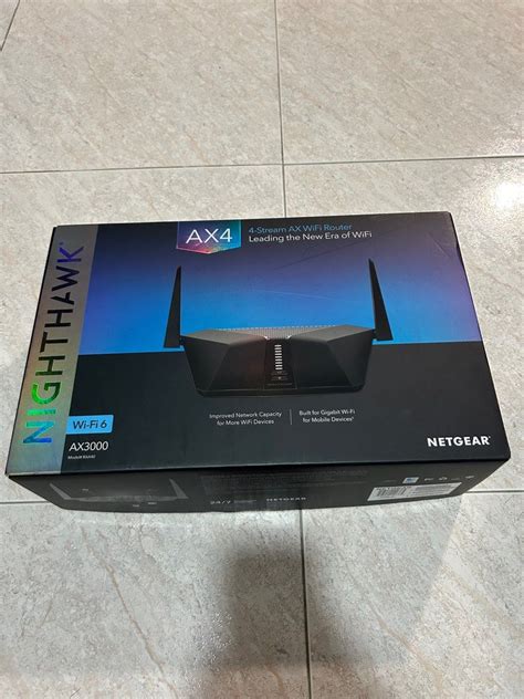 Netgear Nighthawk Wifi 6 Ax3000 Router Like New Computers And Tech Parts And Accessories