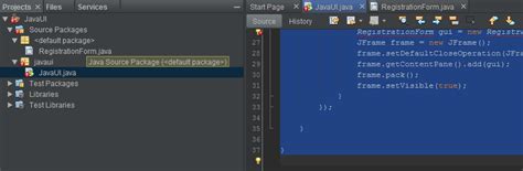 JAVA Calling GUI Class From The Main Class Stack Overflow