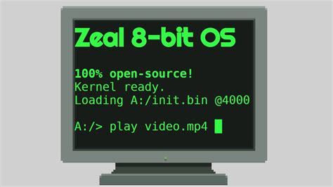 A New Os For The Z80 Open Source Zeal 8 Bit Os Youtube