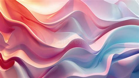high definition dynamic 3d geometric waves featuring smooth curves