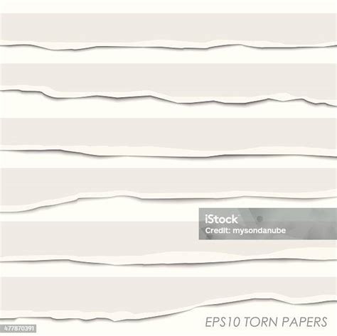 Torn Paper Banners Collection向量圖形及更多碎紙做的圖像圖片 碎紙做的圖像 撕爛的 紙 Istock
