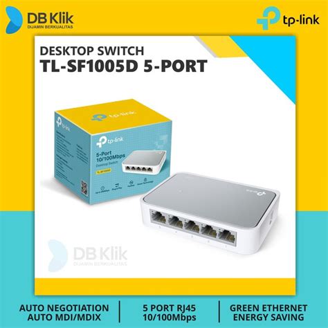 Jual Desktop Switch Tp Link Tl Sf D Port Mbps Shopee Indonesia