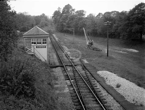 The Transport Library British Railways Signal Box At Slinfold In 1965