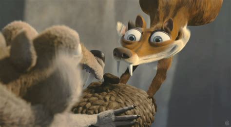 Image Scratte And Scrat Falling Off A Cliff Ice Age Wiki