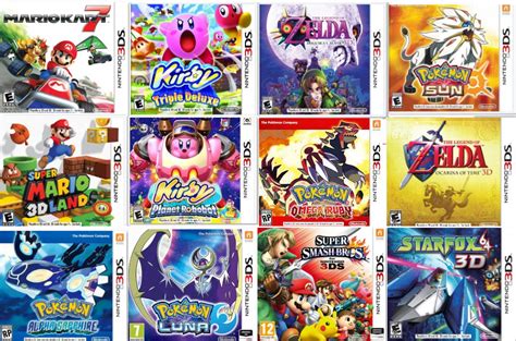 Recopilación De Juegos Nintendo 3ds En Formato Cia ~ Consola Virtual