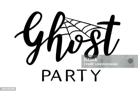 Undangan Halloween Lucu Atau Kartu Ucapan Ilustrasi Stok Unduh Gambar