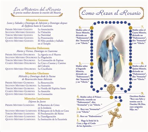 Misterios Del Rosario Rosarios Oraciones Religiosas Oraciones Catolicas Hot Sex Picture