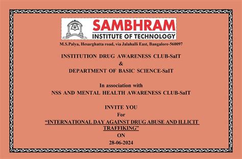Sambhram Institute Of Technology Sambhram Group Of Institutions