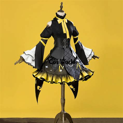 2023 Miku X Rascal Raccoon Rin Len Uniform Anime Cosplay Costume