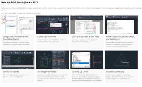 Have You Tried A Look Back On A Year Of Tips Autocad Blogs Autocad