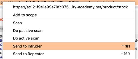 PortSwigger S Basic SSRF Against Another Back End System Walkthrough