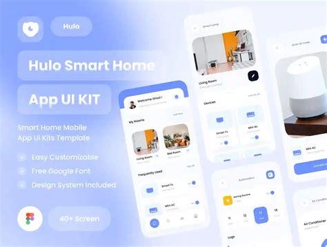 Hulo Smart Home UI Kit UI Kits UI Custom