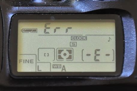 Jenis Jenis Error Pada Kamera DSLR Nikon Dan Solusinya Masyarakat Foto